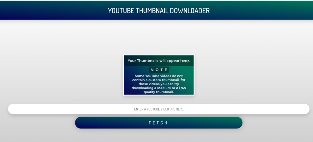 Youtube Video Thumbnail Downloader Browser Web App Script (Full Source ...